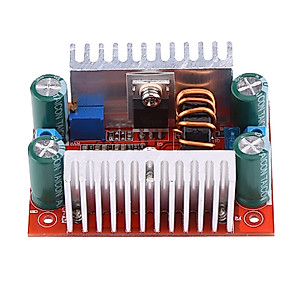 Constant Current Boost Converter LED Driver Module DC-DC Step-up Boost Converter DC8.5V -50V to DC10V to 60V Adjustable Step Up Voltage Regulator 400W