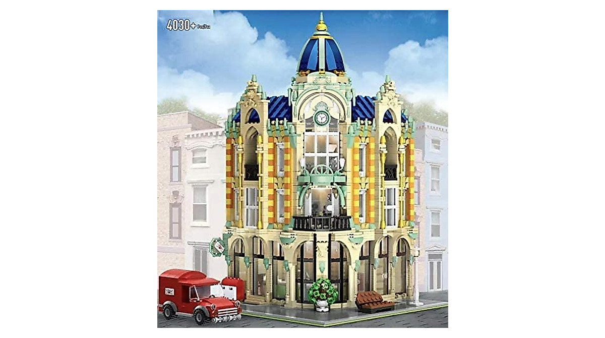 General Jim's Corner Post Office Set - 3-Story Design