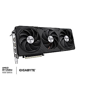 GIGABYTE Radeon RX 7900 XTX Gaming OC 24G Graphics Card, 3X WINDFORCE Fans, 24GB 384-bit GDDR6, GV-R79XTXGAMING OC-24GD Video Card