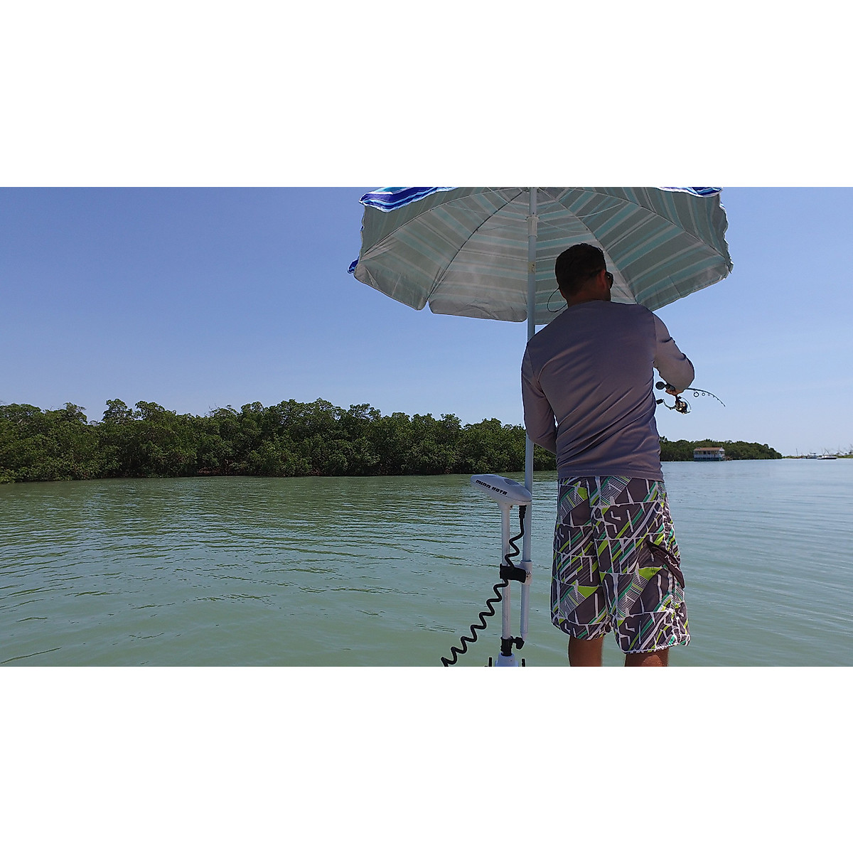 Beach Umbrella Anchor Mount Strap Shade (Color: Pink , White , or Green) (Pink)