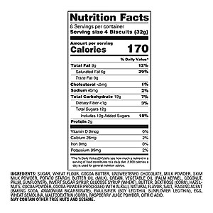 Godiva Chocolatier Assorted Chocolate Box of Biscuits, 32 pc, 9.1 oz