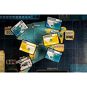 Pandemic Legacy Season 2 Board Game (Black) - Fight to Save Humanity from Plague! Cooperative Strategy Game for Kids and Adults, Ages 13+, 2-4 Players, 60 Minute Playtime, Made by Z-Man Games