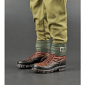 HiPlay 1/6 Scale Figure Shoes, Sneakers, Boots, Leather Shoes for 12 inch Male Action Figure Phicen/TBLeague ACC001