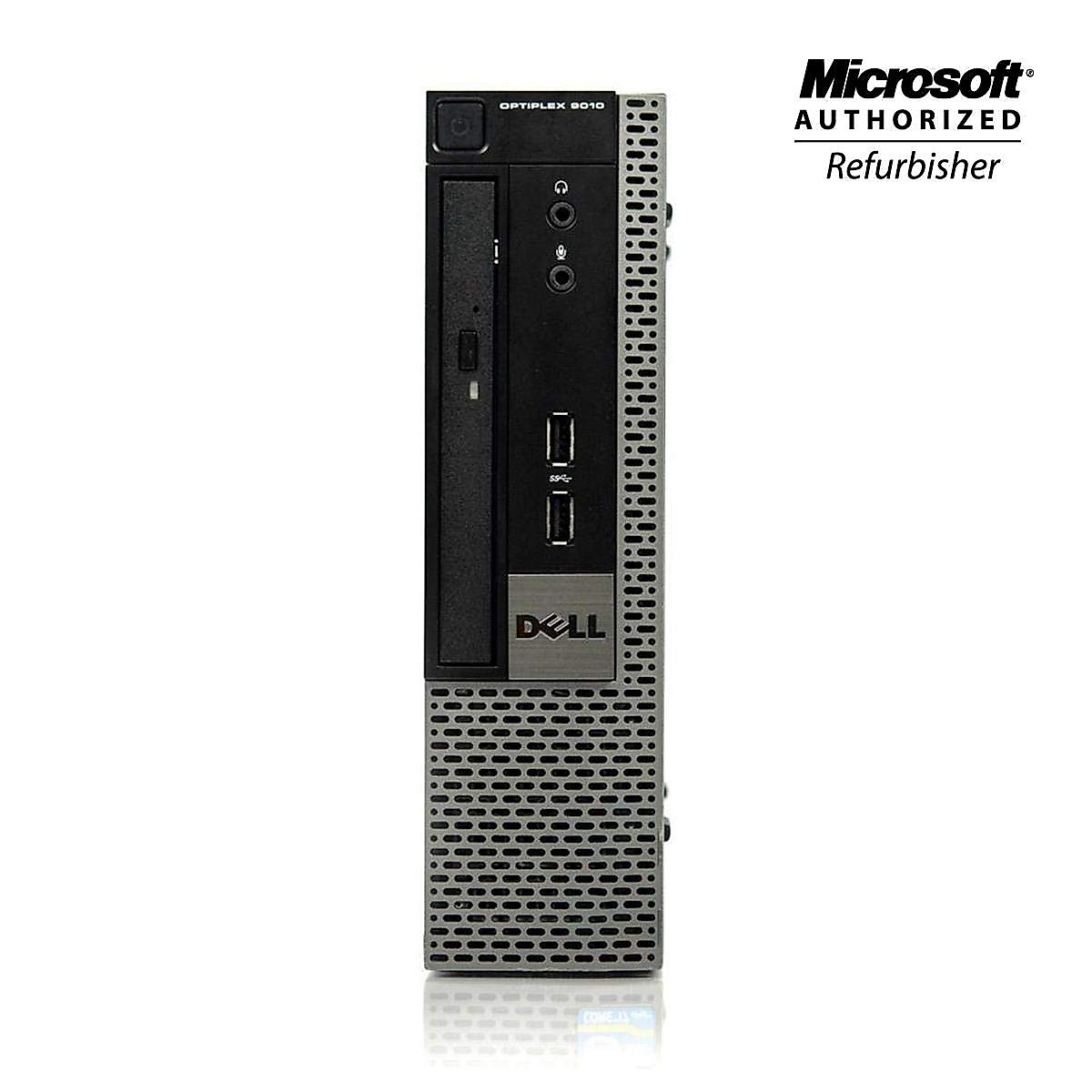 Dell 9010 USFF Desktop Business PC - Intel Quad Core i5 3470s 2.90 GHz 8GB DDR3 RAM, 500GB, Display Port, USB 3.0, VGA, Keyboard, Mouse, WiFi Adapter, Windows 10 Home (Renewed)