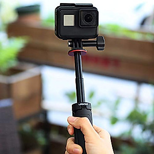 Extendable Selfie Stick for Gopro, Portable Vlog Selife Stick Tripod Stand for Gopro Hero 11/10/9/8/7/6/5 Black/Gopro Max DJI Osmo Action Insta 360 AKASO Action Camera Accessory Kits