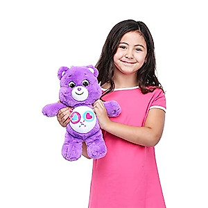 Care Bears Share Bear Stuffed Animal, 14 inches , Purple