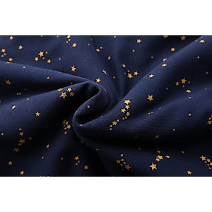 Owlivia Baby Sleep Sack Organic Cotton Sleeping Bag with- 2.5tog Sleeping Bag with 2-Way Zipper, Boys Girls Swaddle Transition Sleep Sack(2.5tog Starry Sky, 18-24 Months)