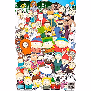 South Park Poster - Studio B Cast 36x24 Wall Art P2435