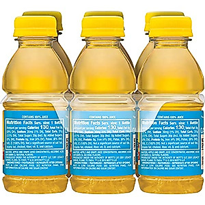 Mott's Apple White Grape 100% Juice, 8 Fluid Ounce Bottle, 6 Count