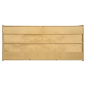 RRI Goods 100% Birch Plywood Wall Mount Baby Diaper Caddy Organizer with Storage Unit, Suitable for Storing Kids Diapers,Toys, Wipes in Nursery, Daycare, Kids Playroom