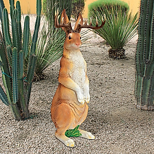 Design Toscano JQ7429 Death Valley Jake, The Jackalope Statue, full color
