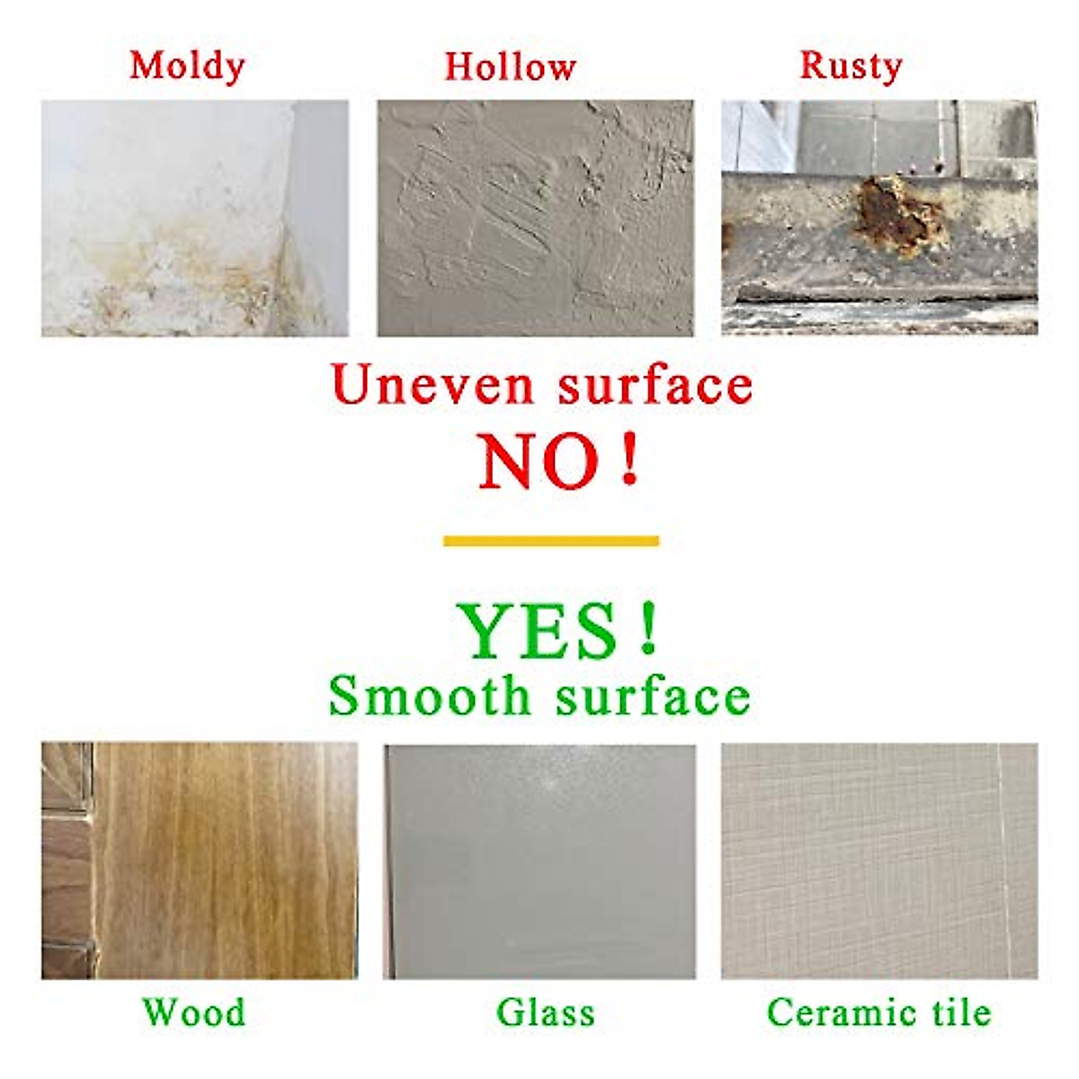 Traceless Utility-Hooks Transparent Reusable Seamless Self Adhesive Suit for Kitchen Curtain Storage Towel 7 Pack