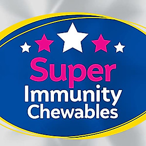 Culturelle Immune Defense Probiotic with Vitamin C, Vitamin D and Zinc + Elderberry, Non-GMO, 4-in-1 Immune Support for Kids Ages 3+*, Mixed Berry Chewables, 30 Count