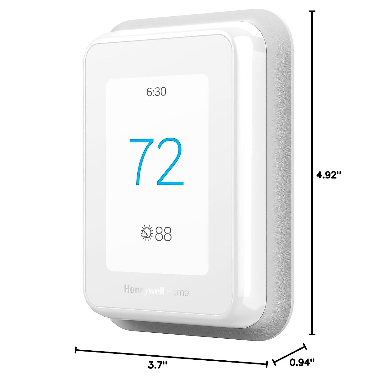 Honeywell Home T9 WiFi Smart Thermostat with 1 Smart Room Sensor, Touchscreen Display, Alexa and Google Assist