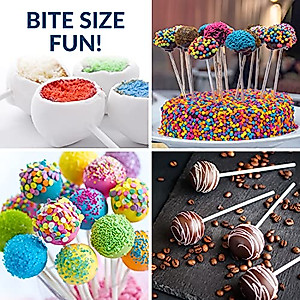 Nostalgia MyMini Cake Pop Maker, Compact Dorms, Apartments, Non-Stick Cooking Surface Makes 7 Mini Treats Easy-to-Clean, Perfect for Bite-Sized Desserts or Snacks, Keto Friendly, Purple