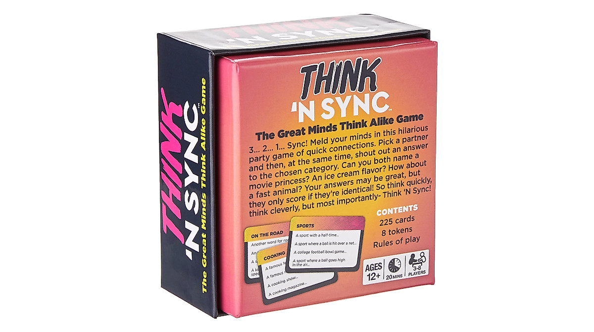 Think 'N Sync: Hilarious Party Card Game for Fun Groups