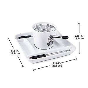 Chicago Metallic Smores Maker, White Small