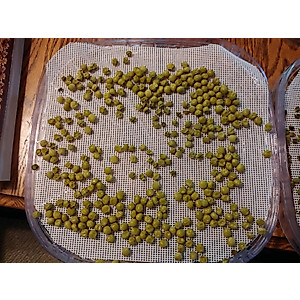 8 Pcs Silicone Dehydrator Sheets, Premium Non Stick Dehydrator Mats, Fruit Dryer Mesh for Food Dehydrator, 14x14 in