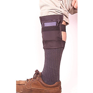 Raine Tactical Gear - Security Ankle Wallet Pouch - Tactical Wallet Pouch - Stealth Wallet - Ankle Wallet Holder - Leg Strap Pocket - Black