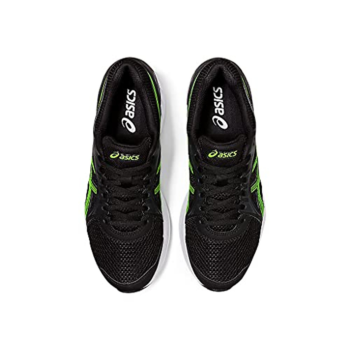 ASICS Men's Jolt 2 Running Shoes Black/Green Gecko 11 M US