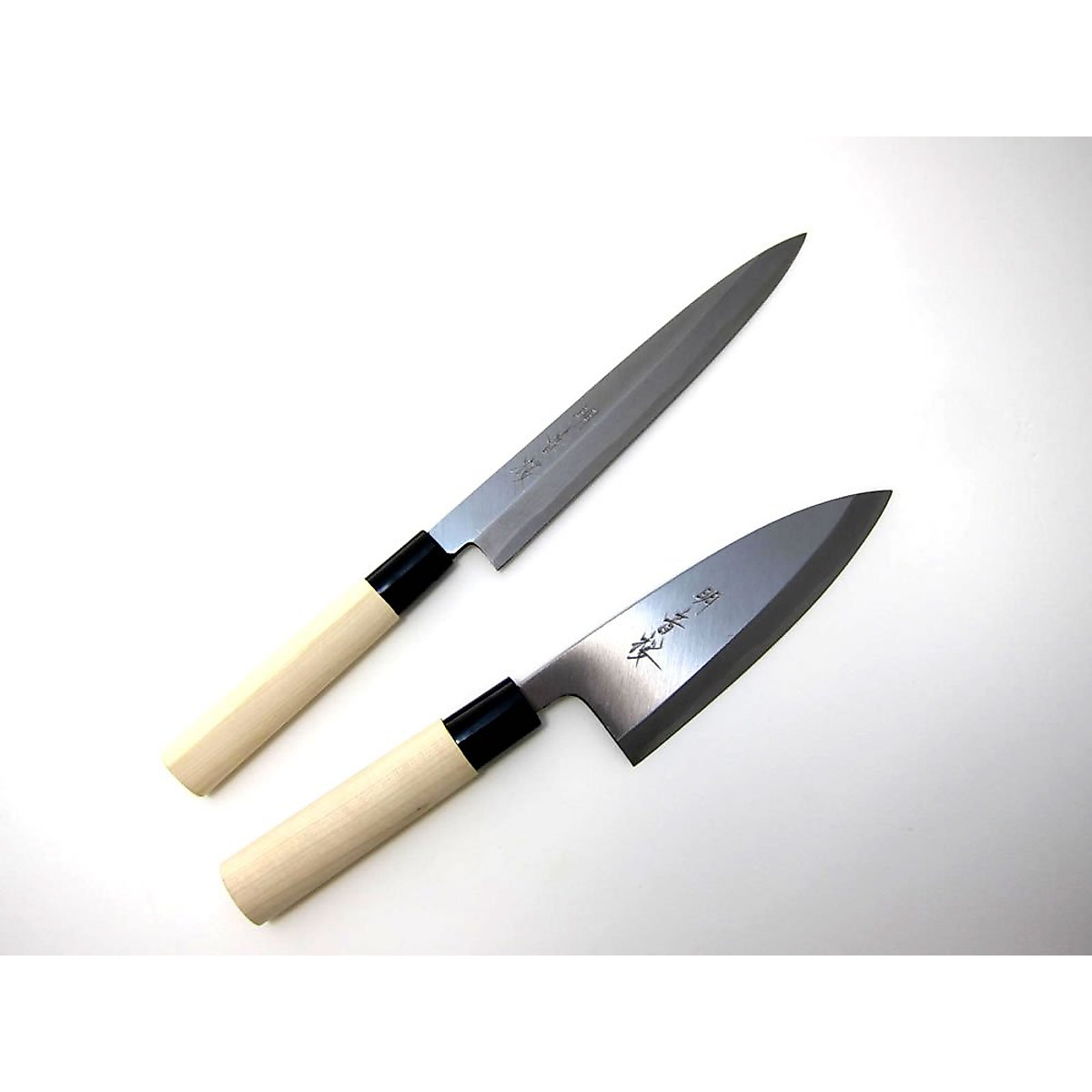 Houcho.com Yanagiba Knife & Deba Knife Set, Sakai Akanezakura