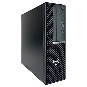 Dell OptiPlex 7080 SFF Small Form Factor Desktop Computer - 10th Gen Intel Core i7-10700 8-Core up to 4.80 GHz CPU, 16GB RAM, 256GB SSD + 1TB HDD, Intel UHD Graphics 630, DVD Writer, Windows 10 Pro