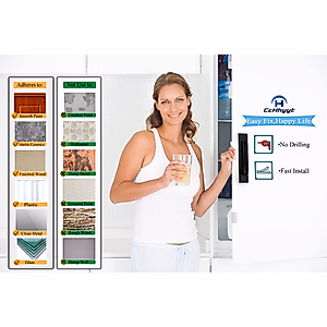 Skyscraper Self-Stick Instant Kitchen Cabinet Bathroom Drawer Closet Door Handle Pulls 2pcs/Set (106mm, Silver)