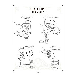 Prepara Tastemaker Craft Mixologist Liquor/Wine Infuser, 9 fl. oz, clear