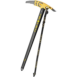 Lightweight Grivel GZERO Ice Axe 74 for Classical Alpinism, Black