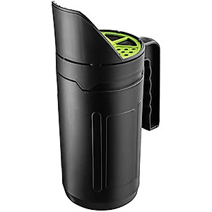 SEWANTA Handheld Spreader (2.5L) Durable Multi-Purpose Hand Spreader, Adjustable Dial for Snow/Ice Salt Spreader, Grass Seed Spreader, Lawn Fertilizer Spreader, Spot Spreader on driveways/walkways