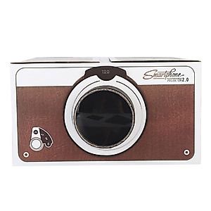 Projector Mobile Phone Projector 19×18×11 Second Generation Mini Diy Home Portable Smart Mobile Phone Projector Home Cinema