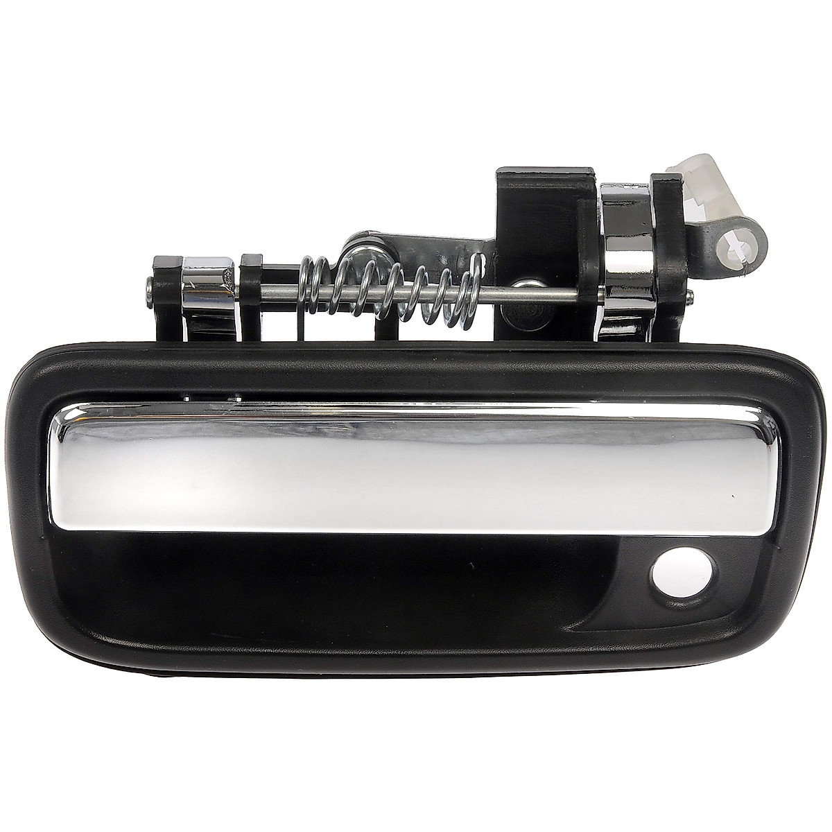 Dorman 768MX Front Driver Side Exterior Door Handle Compatible with Select Toyota Models, Black and Chrome