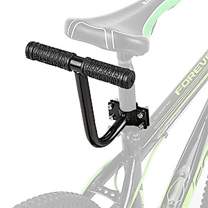 Lixada Bicycle Rear Seat Handle Grip Kids’ Safety Handle Grip Bikes Child Back Seat Armrest Bicycle Accessory