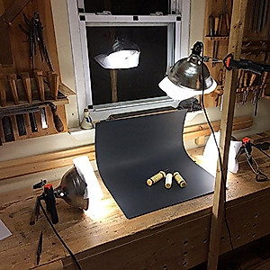 Simple Deluxe HIWKLTCLAMPLIGHTM Clamp Lamp Light with 8.5 Inch Aluminum Reflector Up to 150 Watt E26 Socket (No Bulb Included) 6 Feet 18/2 SPT-2 Cord, 1-Pack , Silver