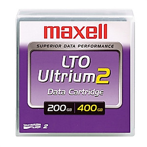 Case of 20 - Maxell LTO Ultrium 2 Data Cartridges 200/400GB