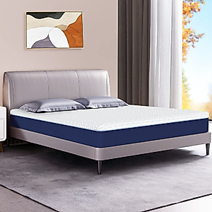 VXZ Full Size Mattress, 6 Inch Gel Memory Foam Mattress in a Box, CertiPUR-US Certified Full Mattress, Pressure Relief &Motion Isolation, Supportive Medium-Firm Mattress Full Size, Made in USA
