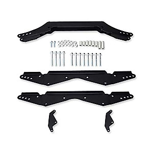WSays UTV 2''-3'' Lift Kit Front Rear Suspension Full Lift Kit Asjustable Compatible with Polaris RZR S 800/4 800