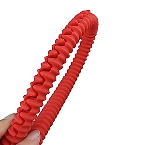 Leline's Heat Resistant Guard for Oven Rack, Silicone Oven Rack Shield Protectors, Oven Shelf Edge Cover, 14 inches, Pack of 2