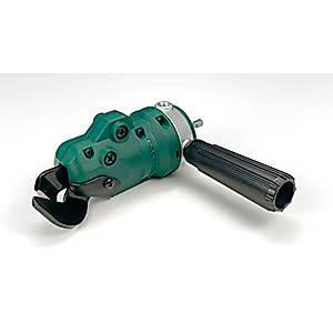 PacTool SS701 Snapper Shear - Sheet Metal Shears - Sheet Metal Cutter Drill Attachment - Cut Up to 18-Gauge Galvanized Steel, Aluminum, and Copper - Sheet Metal Tools - Carpenter Tools and Accessories