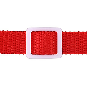 Filhome Adjustable Christmas Rabbit Harness and Leash Set, Small Animal Christmas Costume Bunny Clothes Santa Snowman Pattern Outfit for Ferret Guinea Pig Rabbit Bunny Hamster(Red/S)