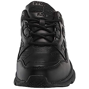 Propét Womens Stana Medical Service Shoe, Black, 12 X-Wide US