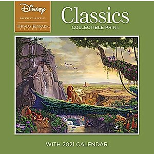 Disney Dreams Collection by Thomas Kinkade Studios: Collectible Print with 2021: Classics