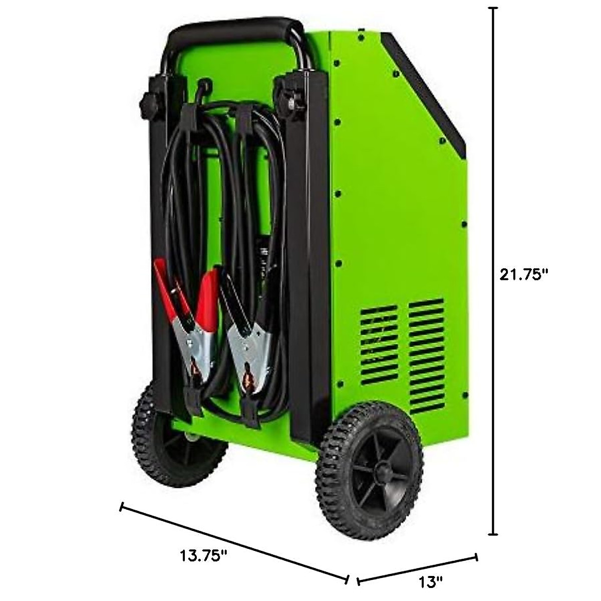 Forney 52755 Battery Charger, 6V 2A/10A, 12V 2A/10A/40A/200A Engine Starter, 13 x 13.75 x 21.75 inches