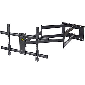 Heavy Duty Long Arm TV Wall Mount,43'' Dual Articulating Arm, Full Motion Swivel Tilt Level,Fits 50-95" TVs,Holds 165 lbs,VESA 800x400mm, Easy Installation,Space Saving