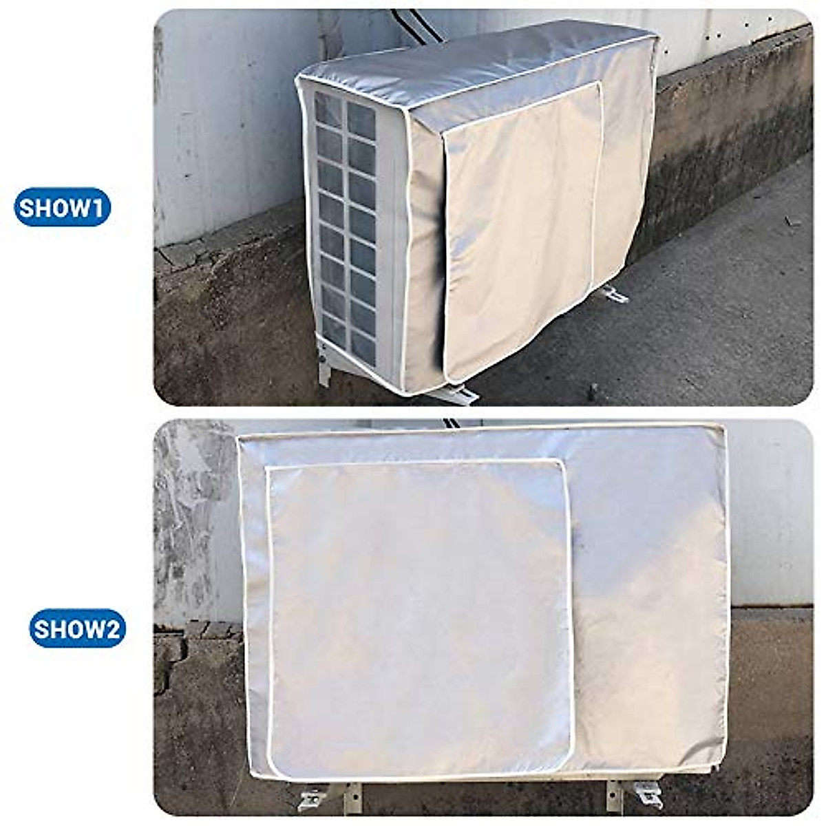 Pysod Air Conditioning Cover Waterproof Dustproof Outdoor Window AC Unit Mini Split System Air Conditioner Cover