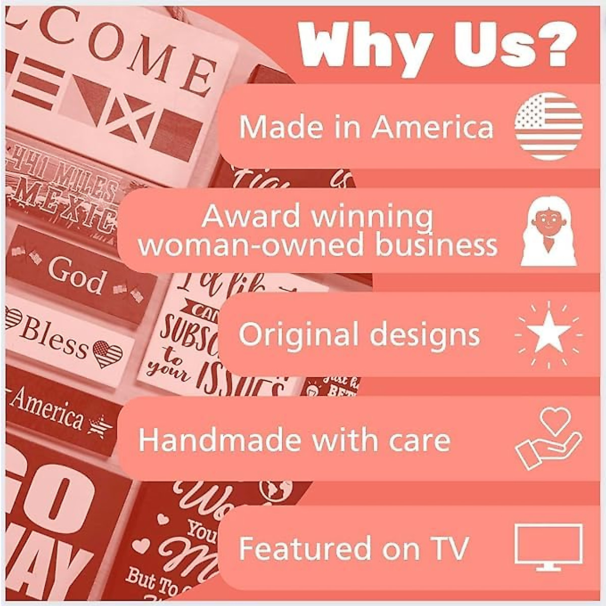 Fall Decorating Grateful Thankful Blessed Wood Block Signs – 3-Piece Fall Decor Set, Thanksgiving & Friendsgiving Decorations, Autumn Tiered Tray Accents