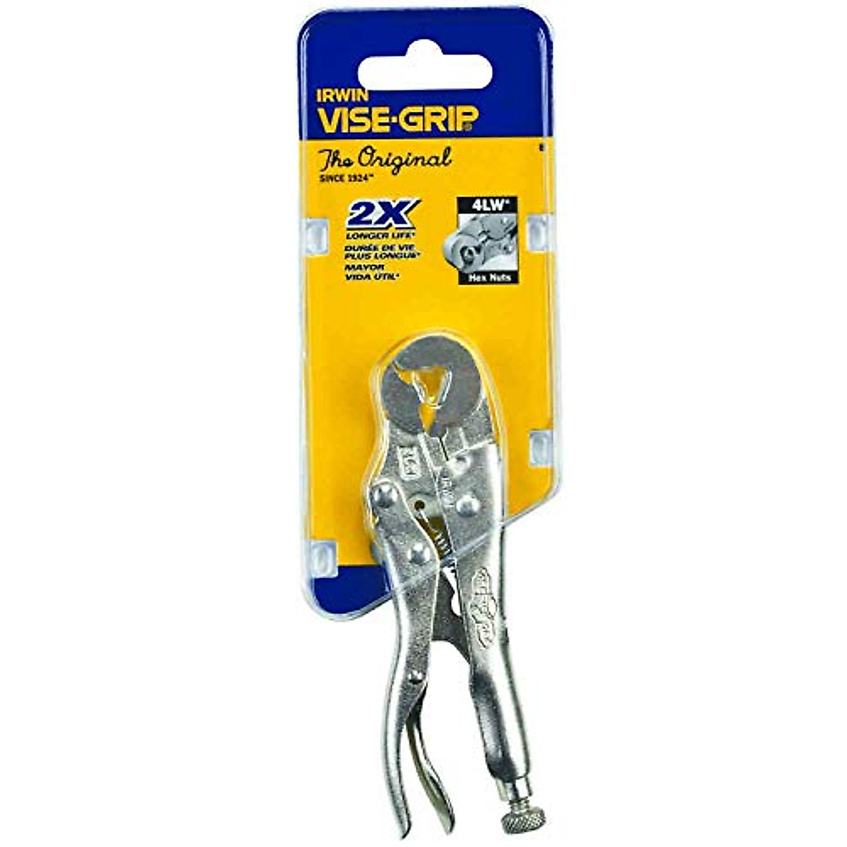 IRWIN Tools VISE-GRIP Original 4" Locking Wrench with Wire Cutter (item #8)