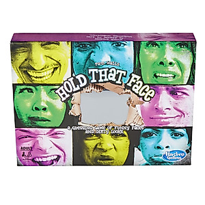 Hasbro Gaming Hold That Face Adult Party Guessing Game(Amazon Exclusive)