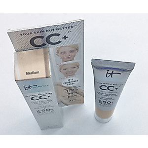 It Cosmetics Your Skin But Better CC+ Cream SPF 50+, 12 ml, Travel Size Medium