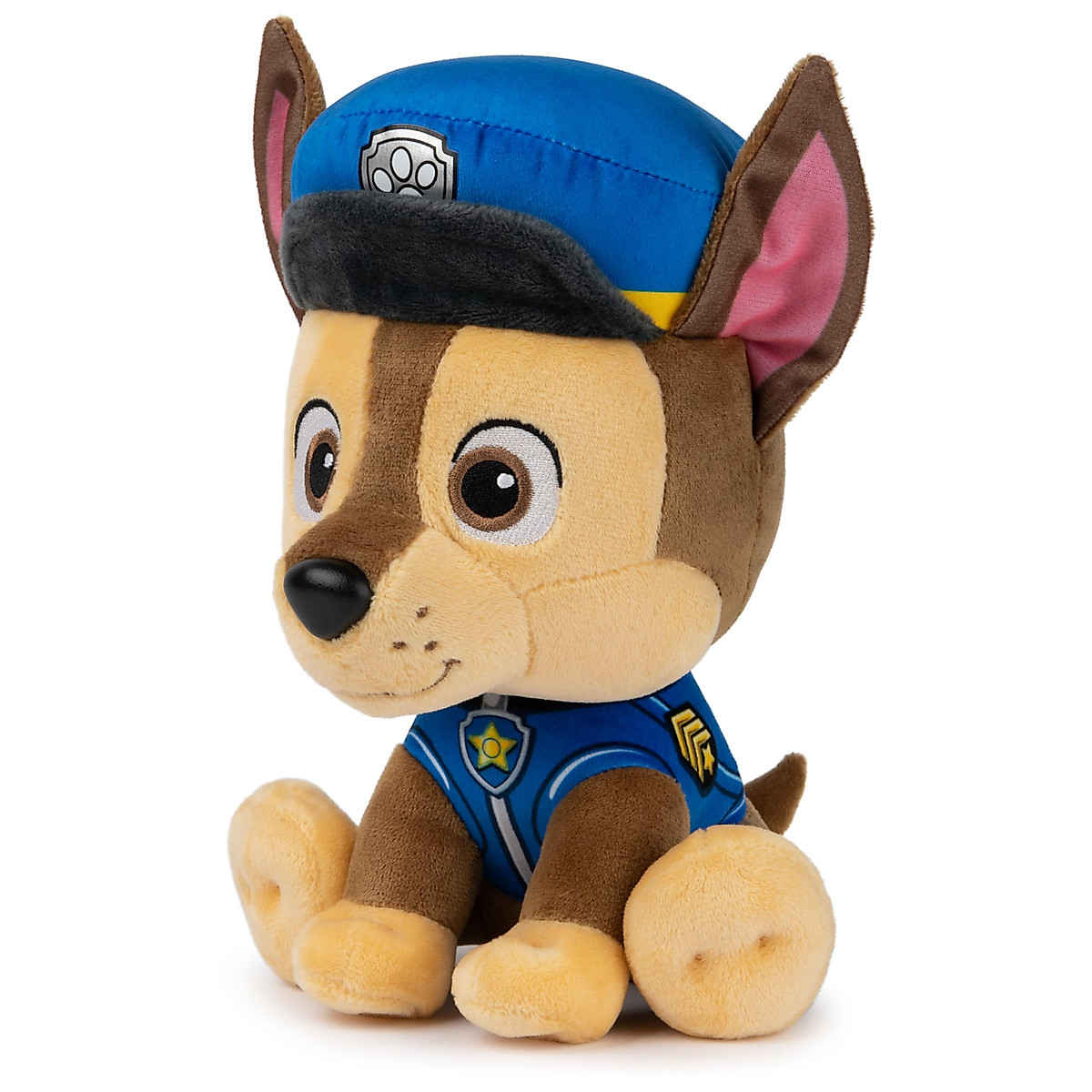 Paw Patrol Chase in Signature Police Officer Uniform Plush Stuffed Animal Dog, 9"